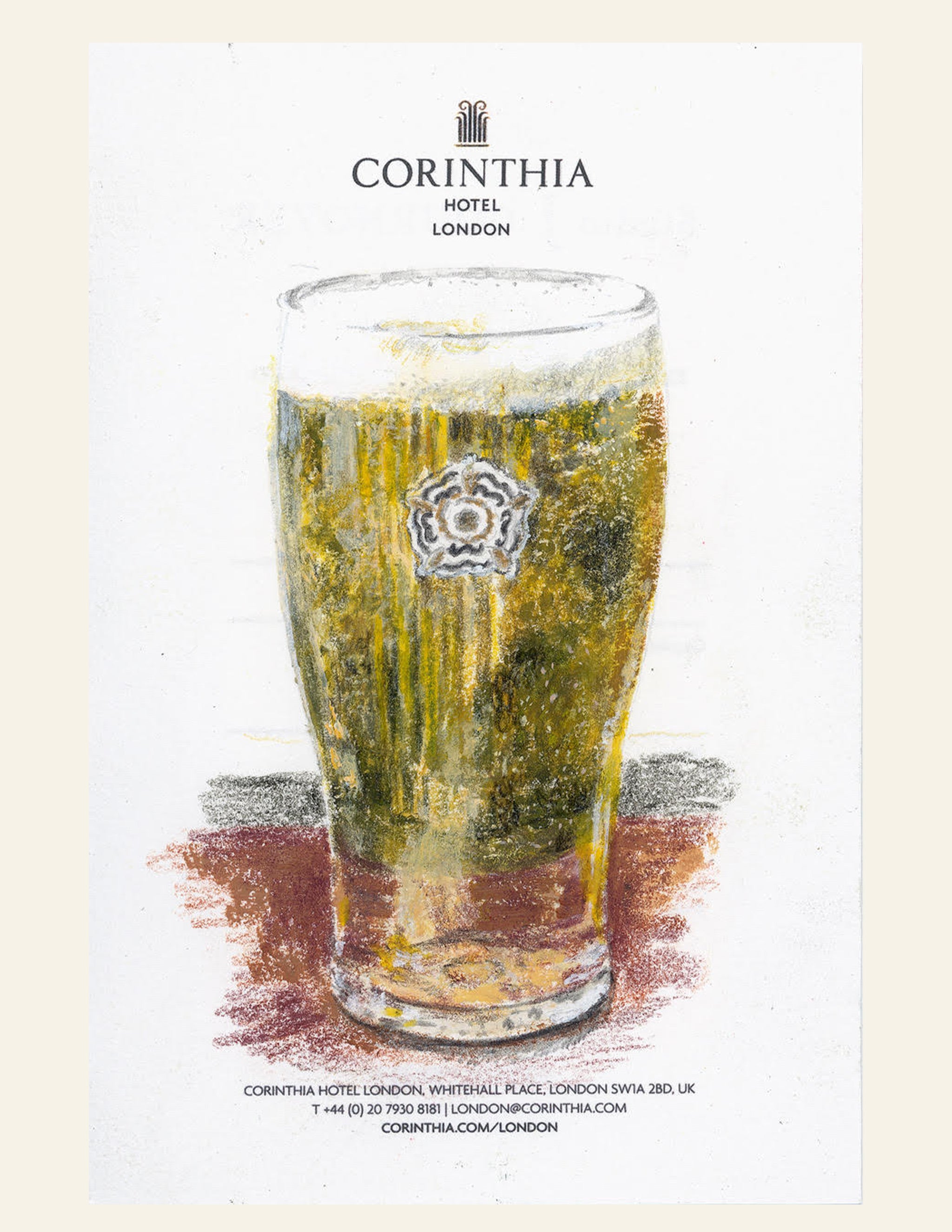 Pint on Corinthia Hotel London – RIVAY