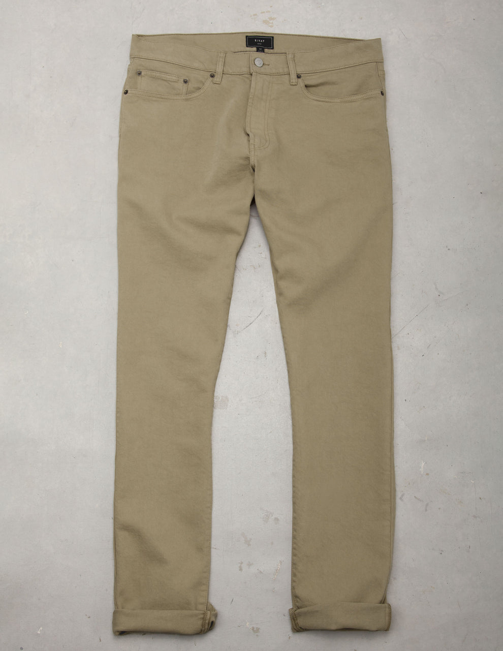 Wade Garment Dyed Five Pocket Pant in Sand – RIVAY