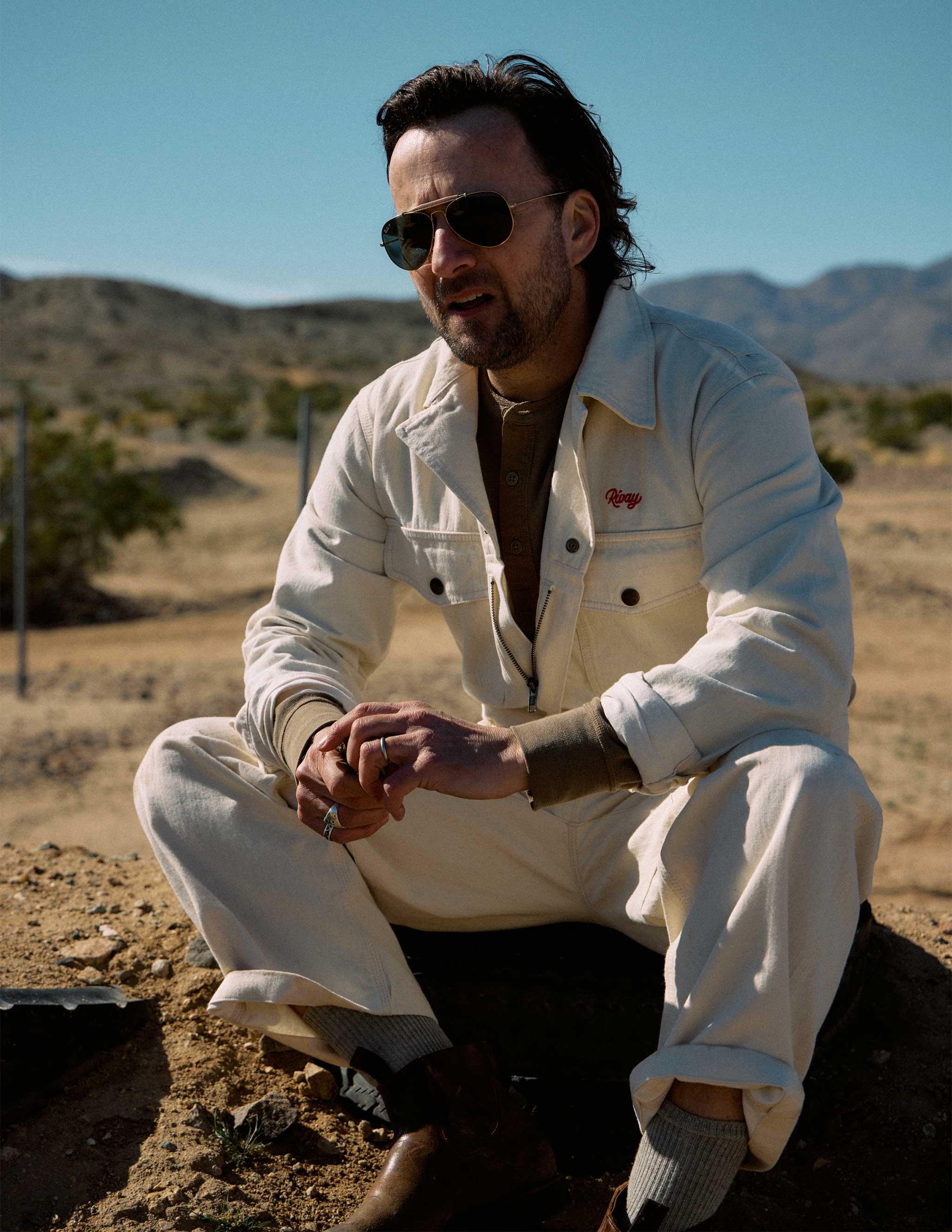 Rivay Airways Mechanic Suit in Natural – RIVAY